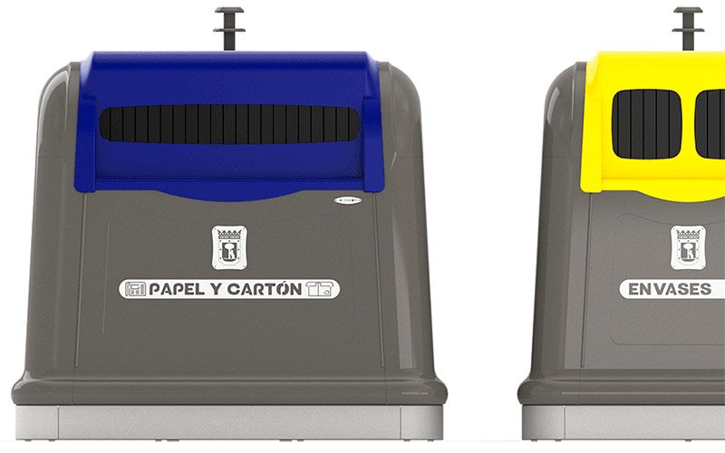 Fabricación de contenedores metálicos - Contenedores de basura