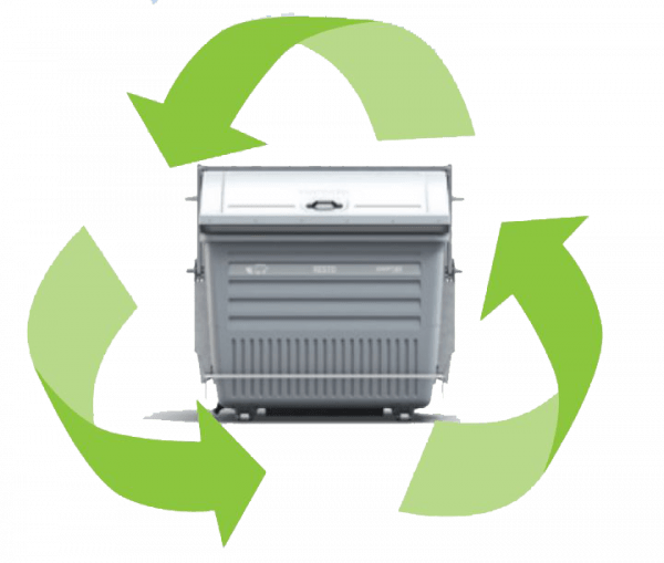 Contenedor Metálico de Carga Lateral - Sanimobel