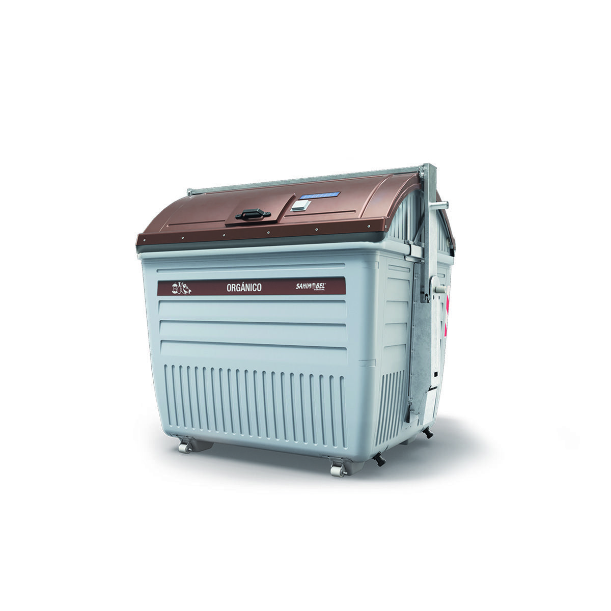 Contenedor Metálico de Carga Lateral - Sanimobel