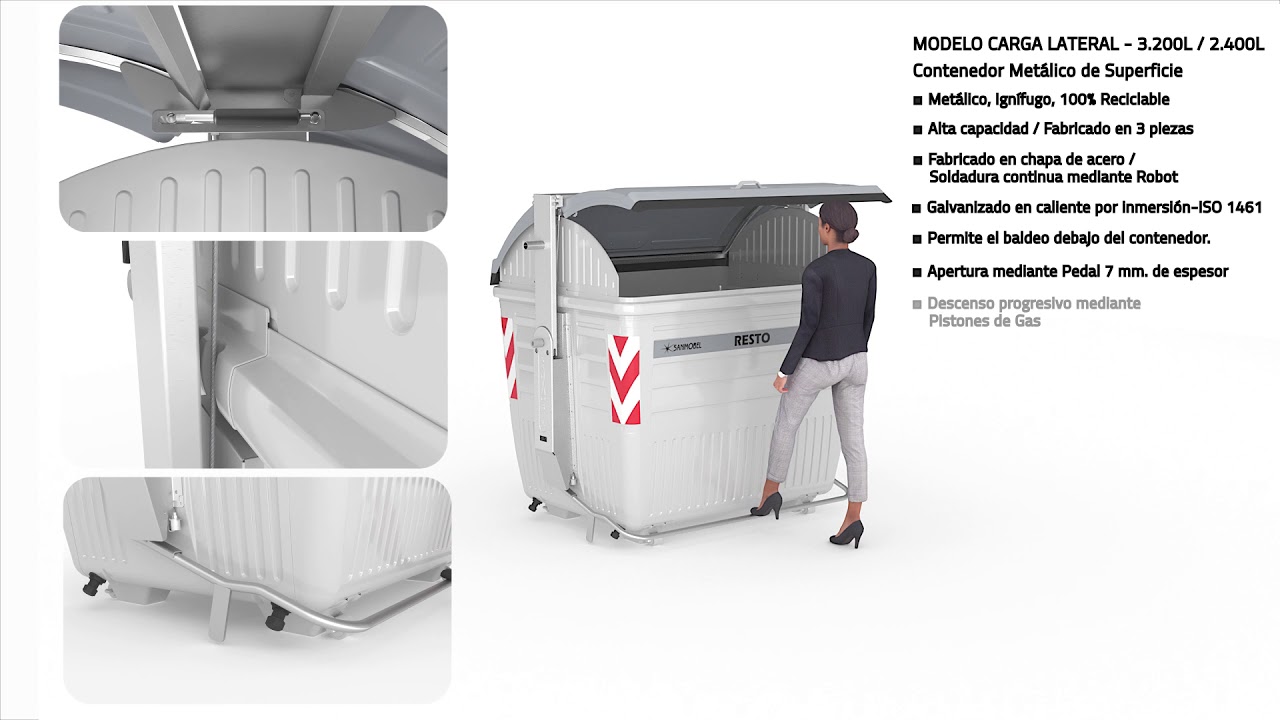 Sistemas de recogida y carga - Sanimobel