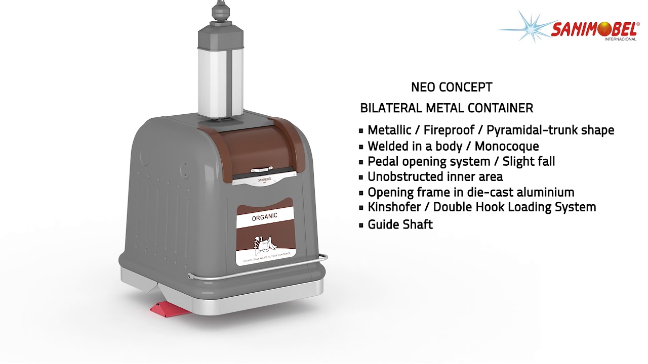 NEO Vertical-Loading Containers - Sanimobel